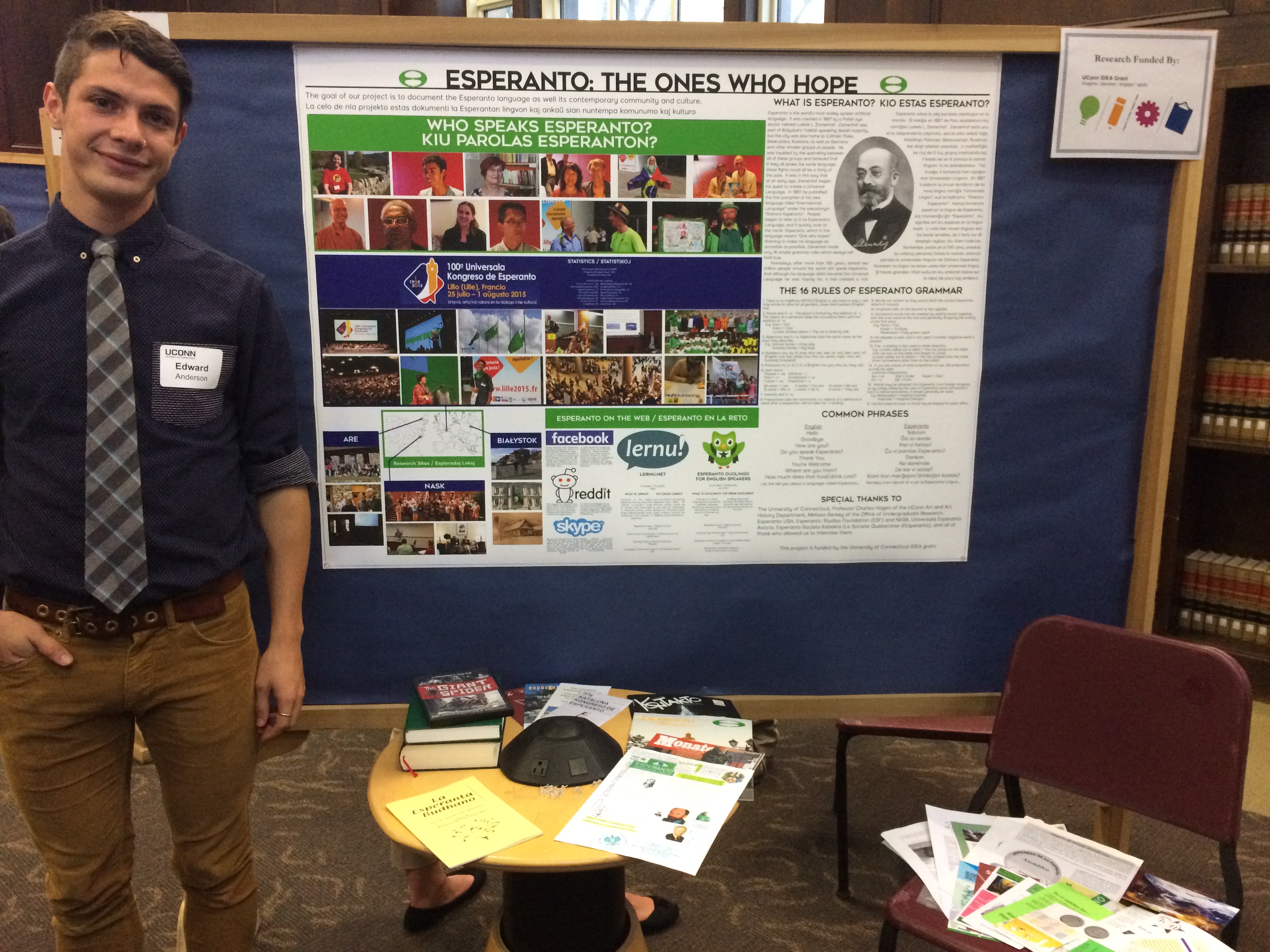 Frontiers Poster Presentation | Esperantujo